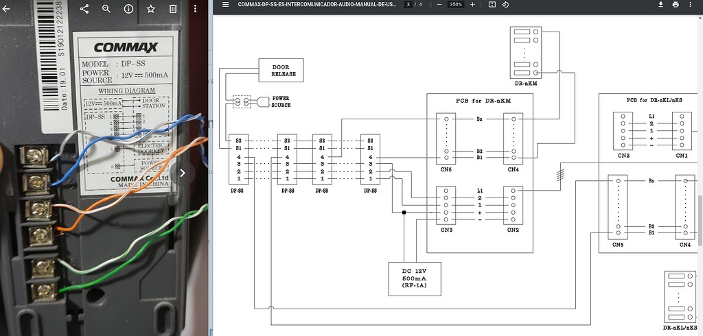 How to connect Nuki opener with commax DP-SS - Integrations - Nuki Developers