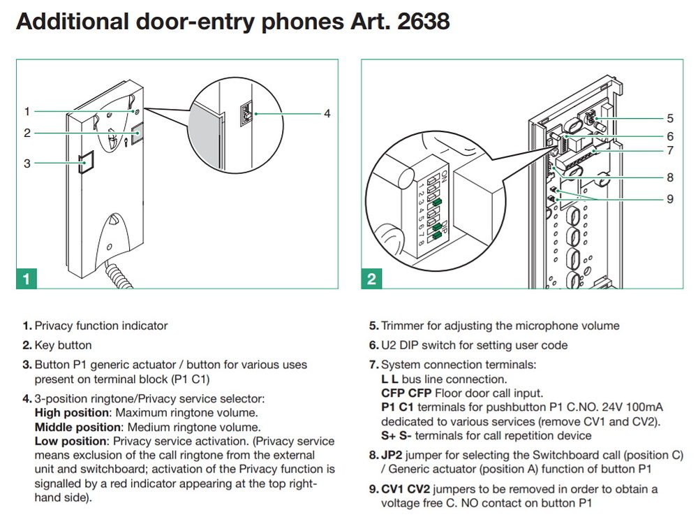 Comelit 2638 opener wiring? - Other intercoms - Nuki Developers