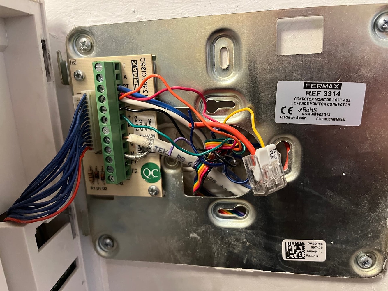 Nuki Opener - Fermax 3305 with 3314 cable connection - Other intercoms ...