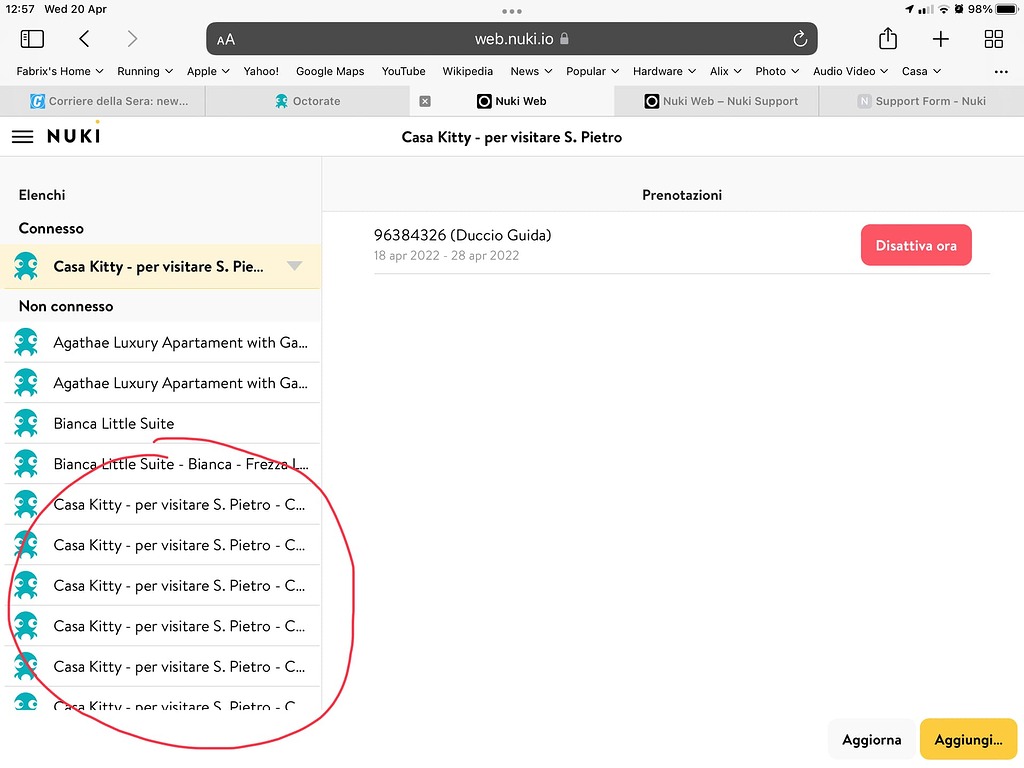 Integration with Octorate - Integrations - Nuki Developers