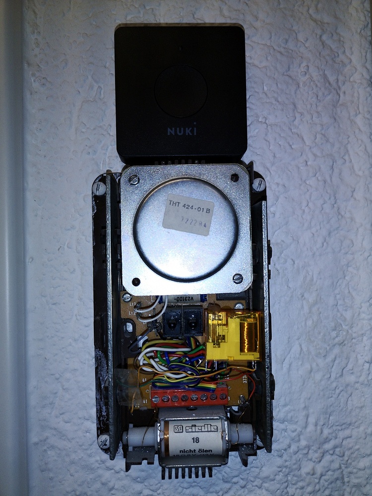 Opener + Siedle analog simplex intercom (THT424-01(B)? - Siedle - Nuki ...